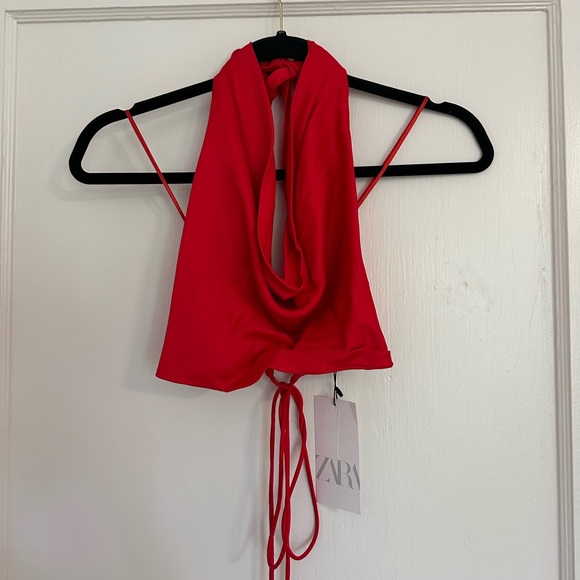 Zara | Tops | Zara Cowl Neck Backless Tank | Poshmark